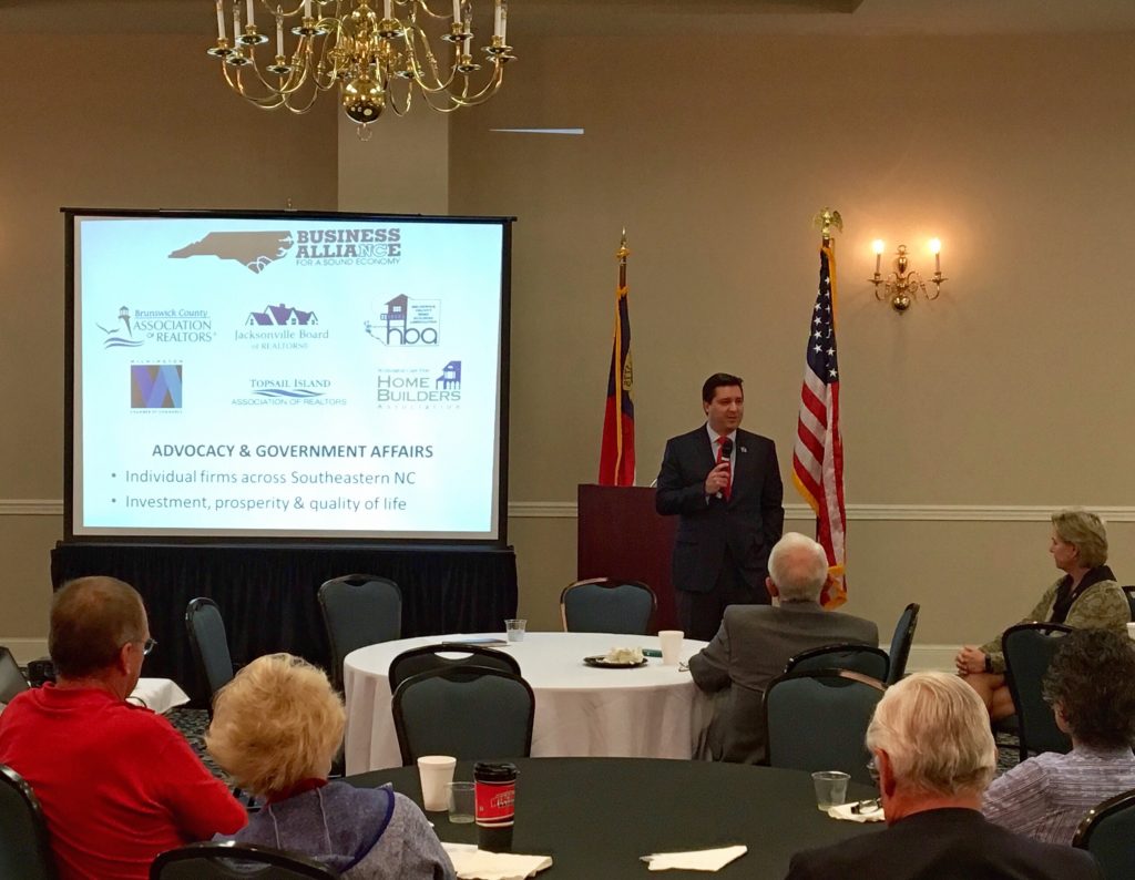 Congressman Rouzer Speaks at BCAR